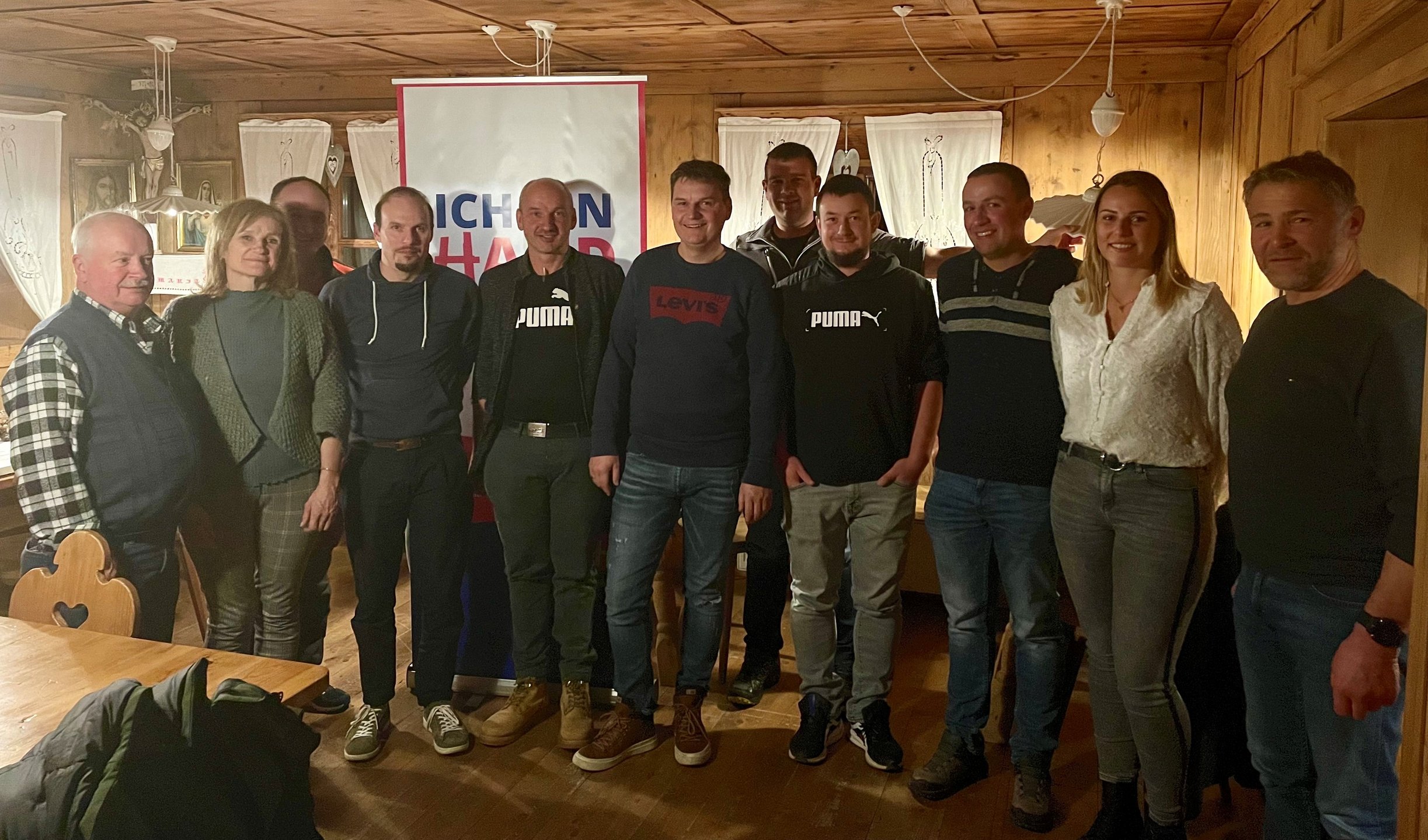 Ulrich Perkmann als Ortsobmann bestätigt